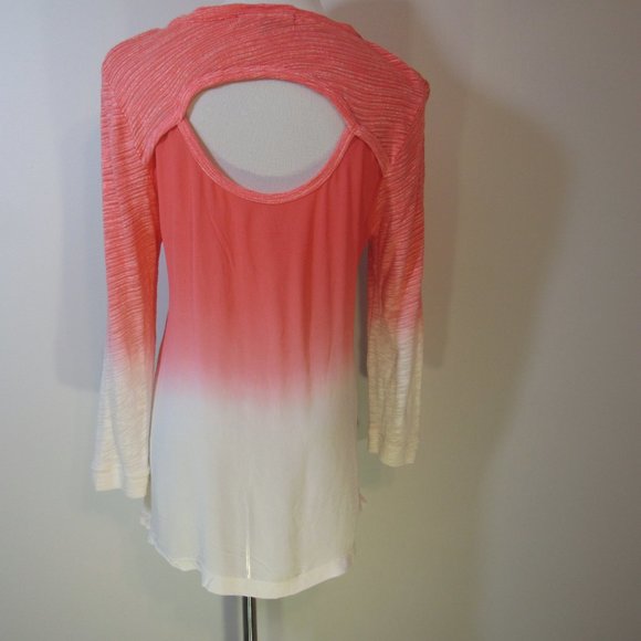 Z By Zobha | Tops | Z By Zobha Top Long Sleeves With Crepe Fabric Back ...